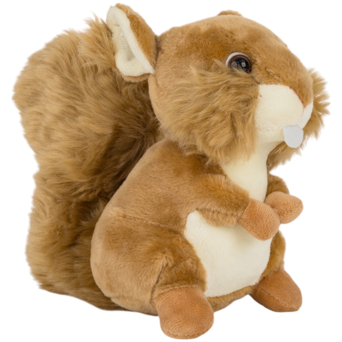 Maskotka Pluszak Przytulanka Wiewiórka Puszysty Ogonek 20 Cm Dla Dzieci ...