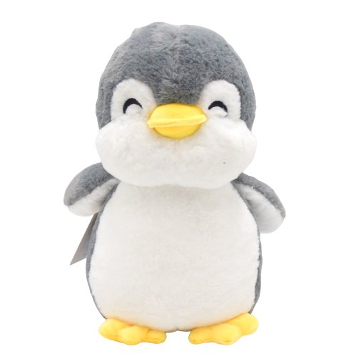 Maskotka Pluszak Słodki Uśmiechnięty Pingwin Szary - myHomelife | Sklep ...