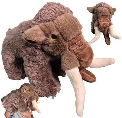 Maskotka Pluszowa MAMUT Pluszak Przytulanka Zwierzątka słoń mamuty ...