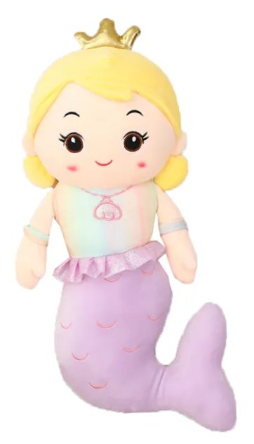 MASKOTKA SYRENA SYRENKA PLUSZOWA ZABAWKA PRZYTULANKA 30 cm - Inna marka | Sklep EMPIK.COM