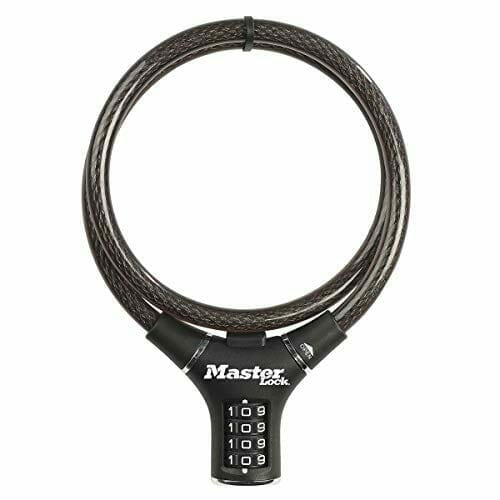 Master Lock Blokada Kabla Rowerowego [Kombinacja] [Kabel 90 Cm] [Na ...