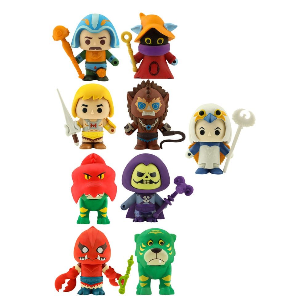 Masters of the Universe Gomee Mini Figures Gomes Mystery Display (24 ...