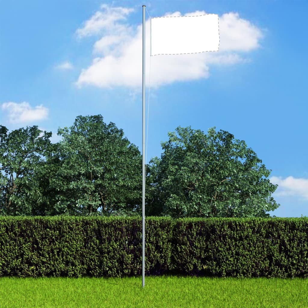 Maszt na flagę, aluminiowy, 6,2 m - vidaXL | Sklep EMPIK.COM