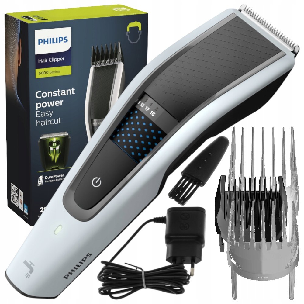 Maszynka do strzyżenia włosów Philips Hair Clipper 5000 Series s ...