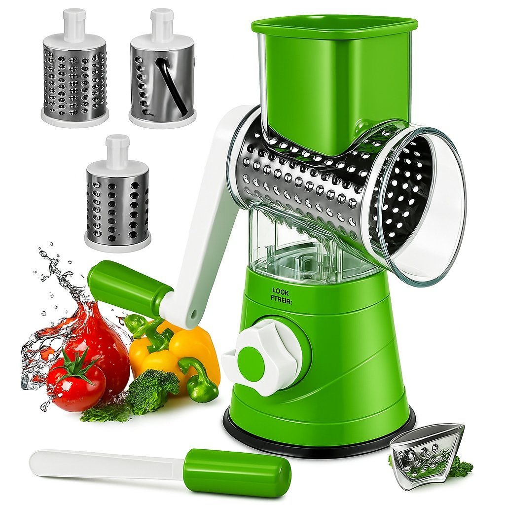 MASZYNKA SZATKOWNICA TARKA DO TARCIA ZIEMNIAKÓW SERA WARZYW 3x TARKI ...