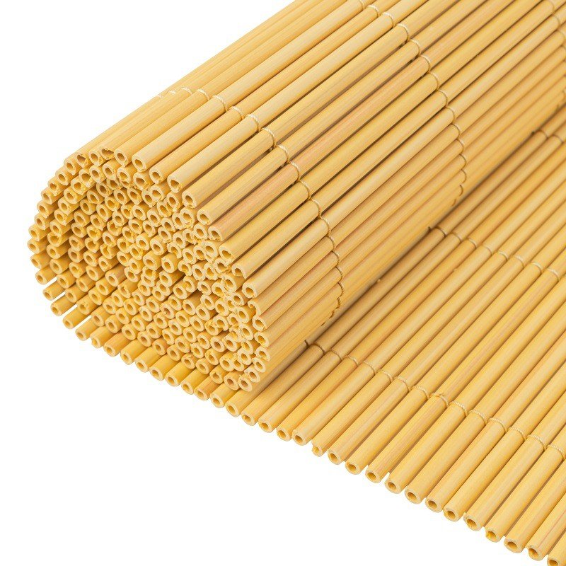 MATA BALKONOWA OSŁONA NA TARAS BALKON OGRODZENIE BAMBUSOWA PVC 100x200 ...