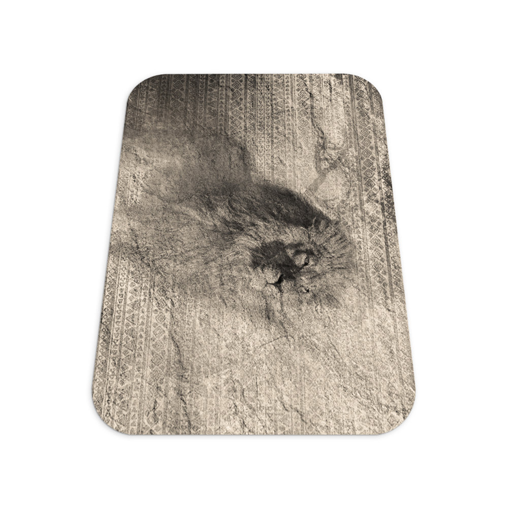 Mata do biura wzory Lew Afryka Wzorki 140x100 cm - Coloray | Sklep ...