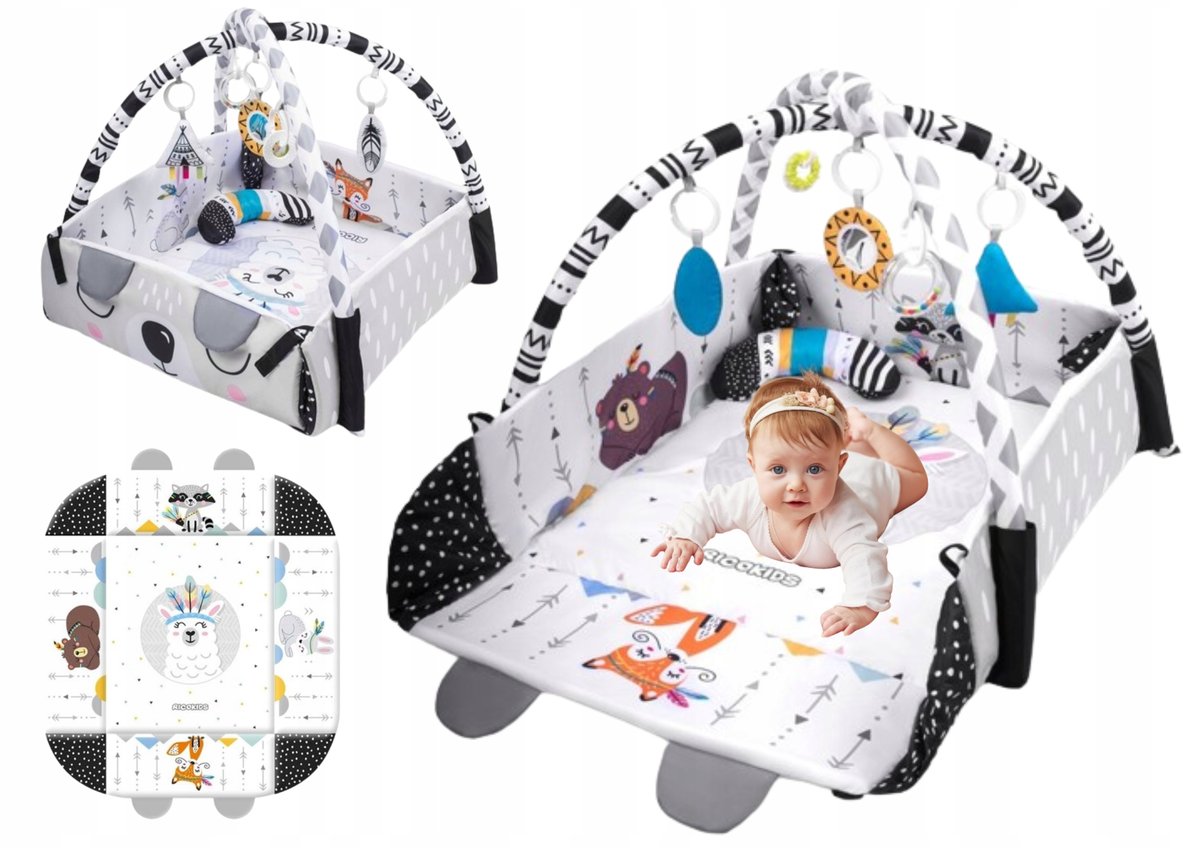 Mata Edukacyjna Ricokids Boho Duża Interaktywna Miękka Dla Niemowląt - Inna marka | Sklep EMPIK.COM