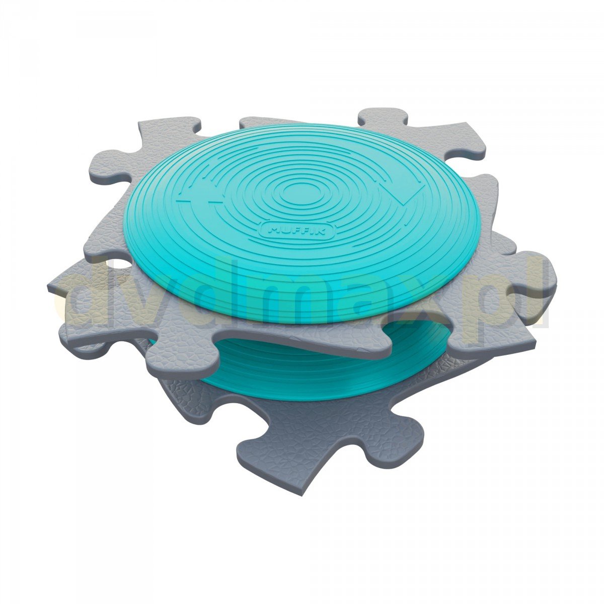 Mata magic rotana graphite/turquoise MFK-072-4 - Platon | Sklep EMPIK.COM