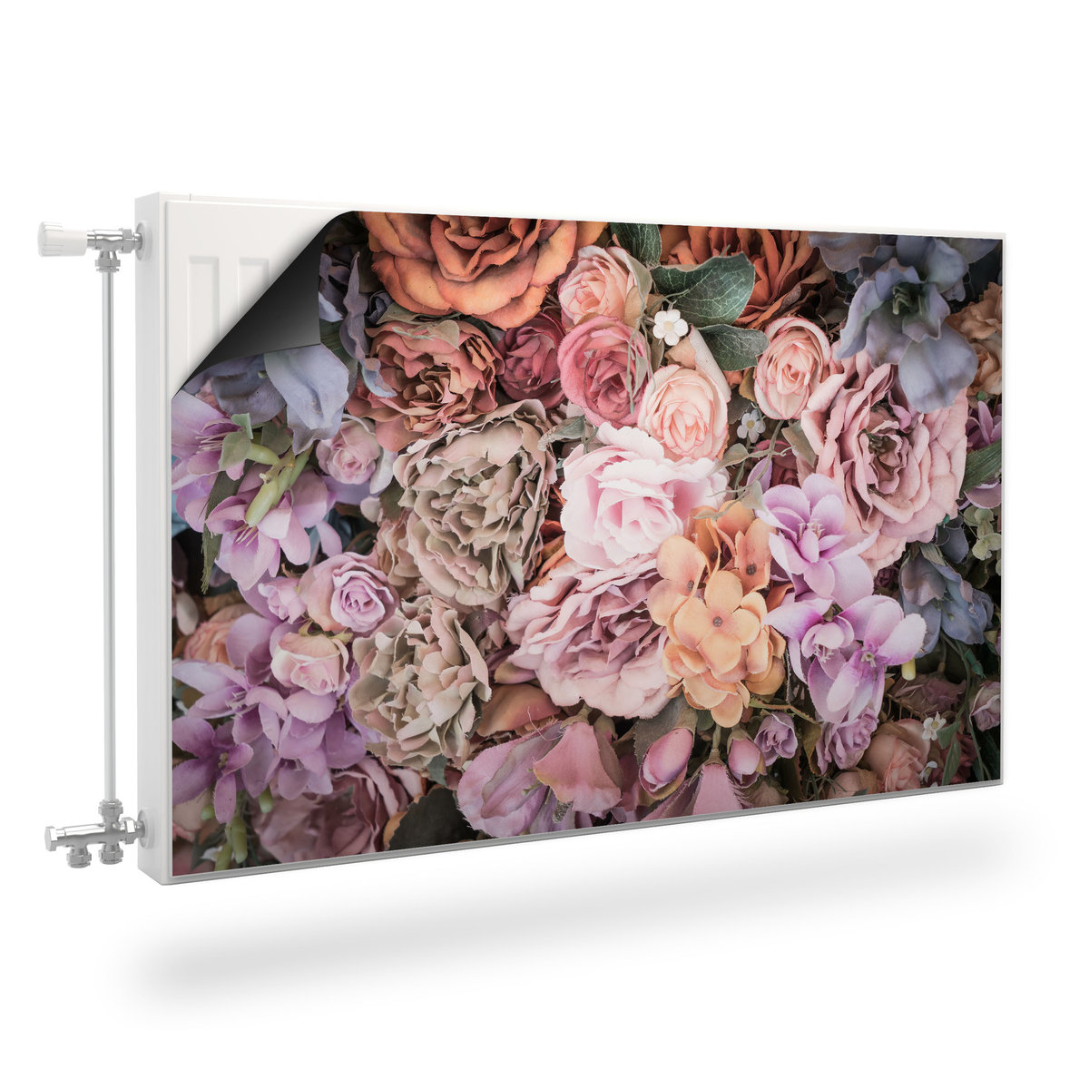 Mata Magnetyczna Na Kaloryfer Bukiet Kwiatów Styl Retro 90cm X 60cm ...