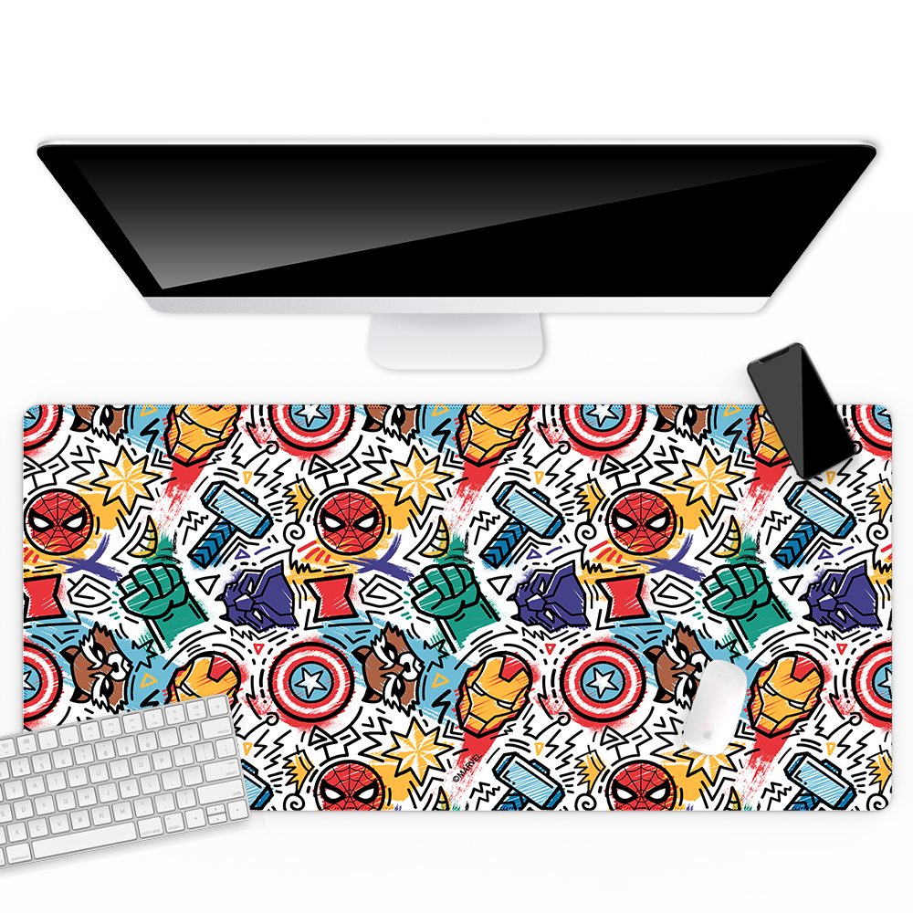 Mata na biurko 80x40 cm - Marvel Avengers - Kemis - House of Gadgets ...