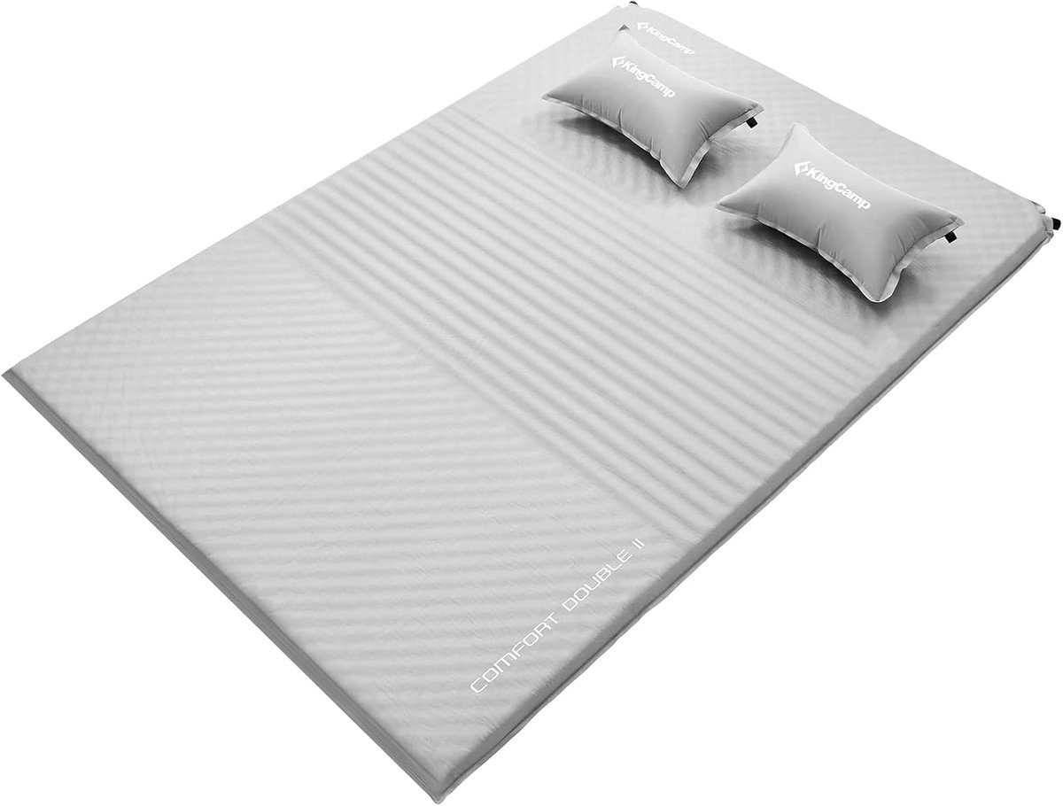 Mata Samopompująca Kingcamp Double Ii 200X130 Cm - Inna marka | Sport Sklep EMPIK.COM