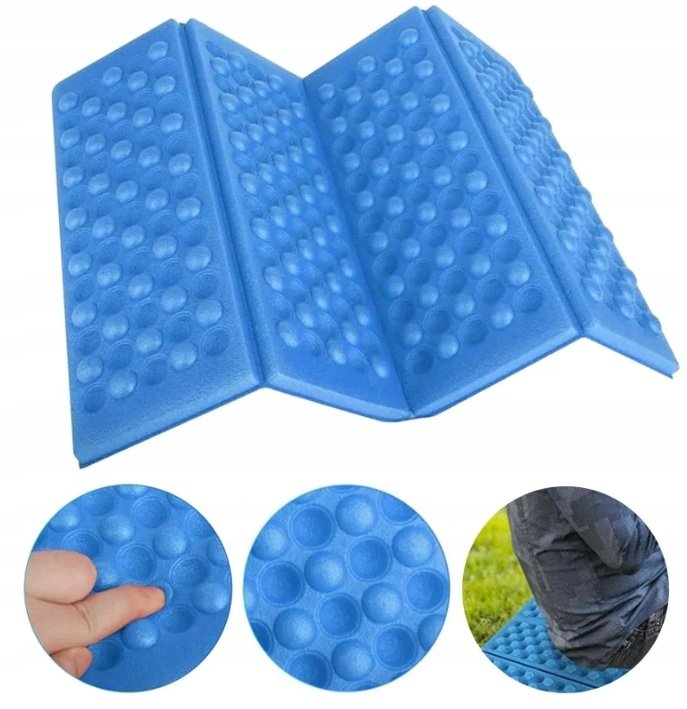 MATA SKŁADANA DO SIEDZENIA TURYSTYCZNA LEKKA MAŁA KARIMATA - KARWIL ...