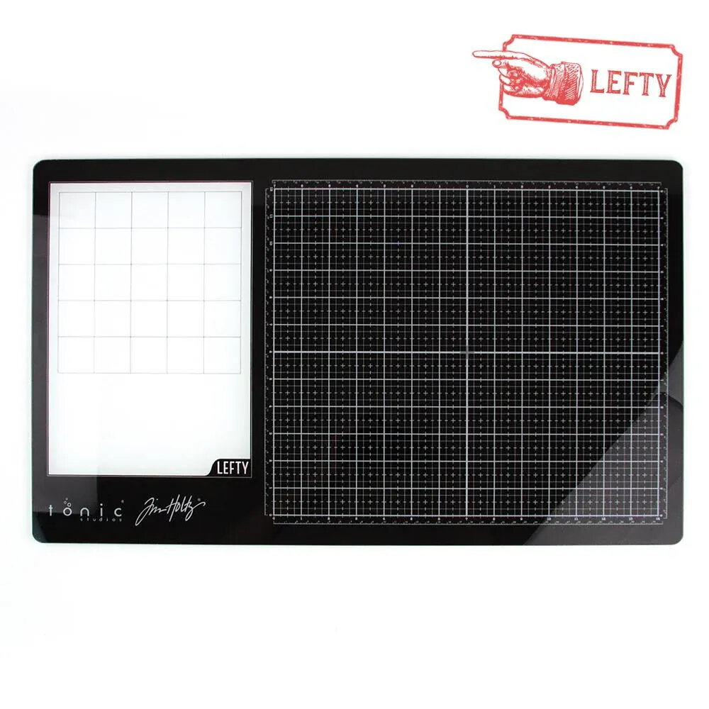 Mata szklana tim holtz glass media mat 35x58 cm dla leworęcznych • tonic studios - Tonic Studios ...