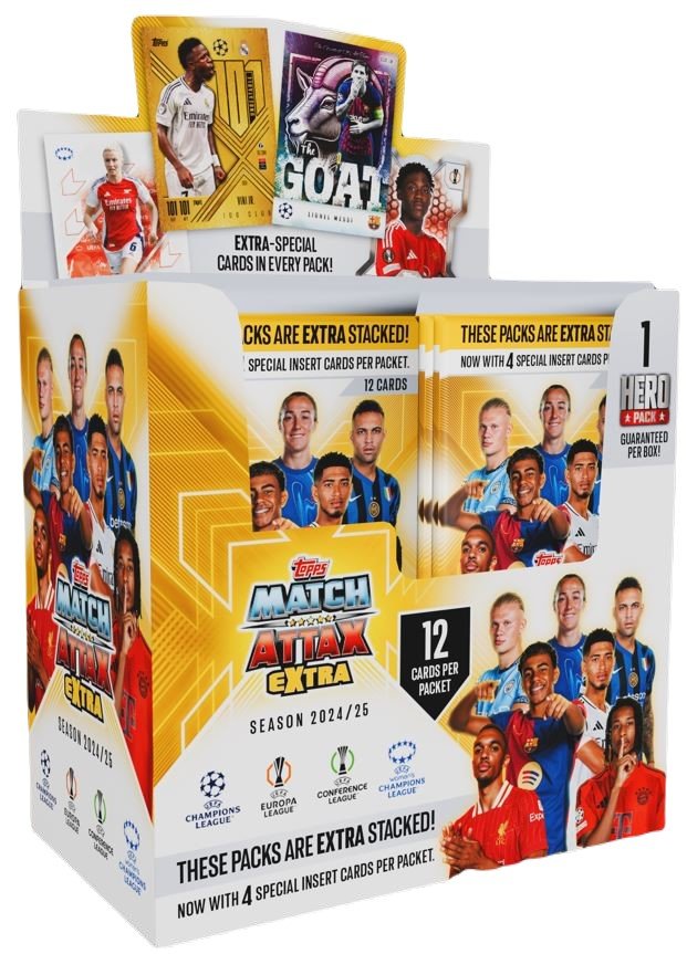 Match Attax Extra Topps TCG Box 24 Saszetek z Kartami - Burda Media Polska Sp. z o.o. | Prasa ...