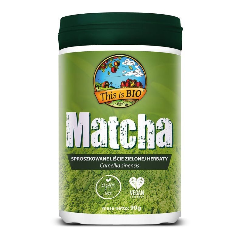 MATCHA 100% ORGANIC - 90g - This is BIO | Sklep EMPIK.COM