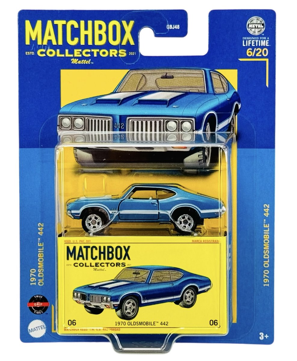 MATCHBOX COLLECTORS 1970 OLDSMOBILE 442 6/20 HVW12 - Matchbox | Sklep ...