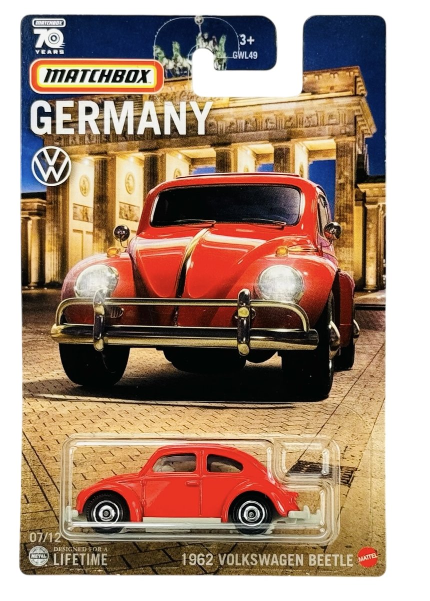 MATCHBOX GERMANY 1962 VOLKSWAGEN BEETLE 7/12 HPC62 - Matchbox | Sklep ...
