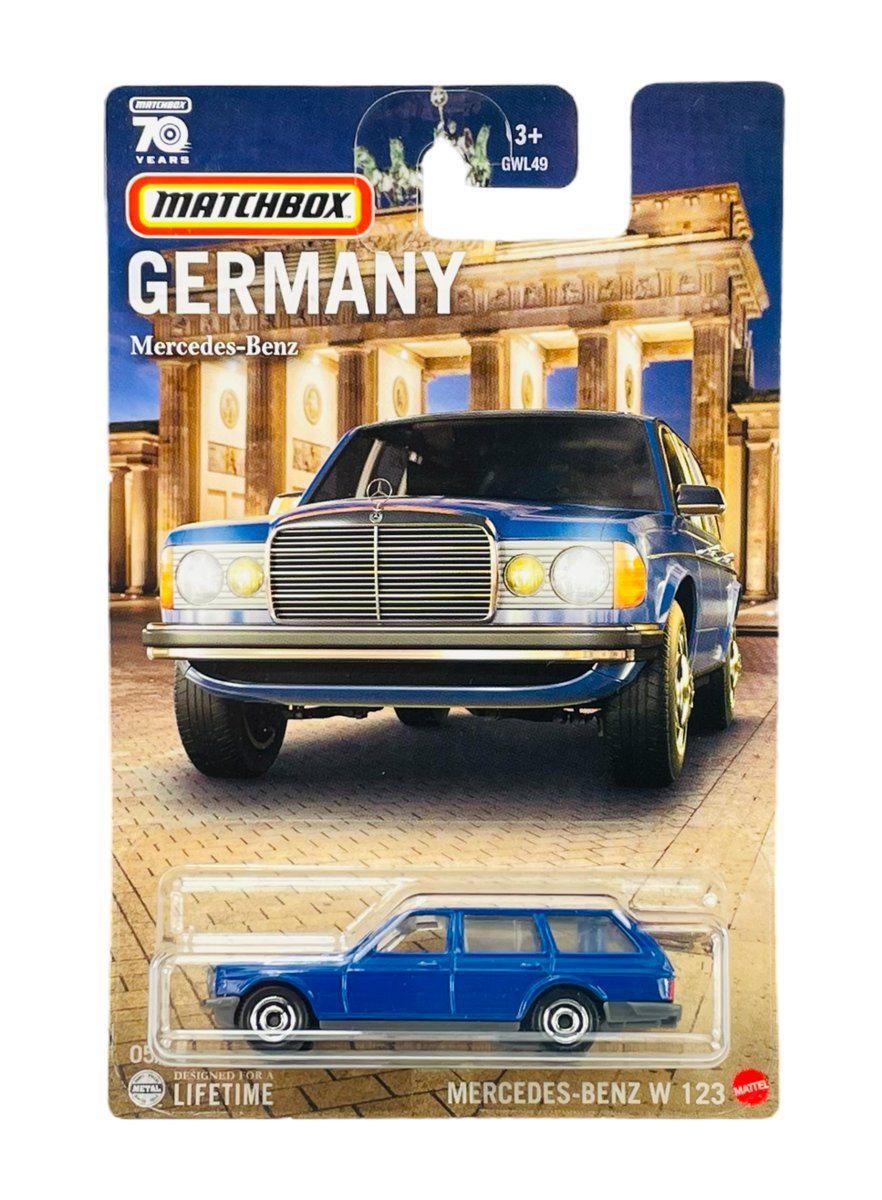 MATCHBOX GERMANY 2019 MERCEDES-BENZ W123 5/12 HPC60 - Matchbox | Sklep ...