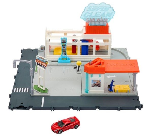 Matchbox, Prawdziwe przygody, Myjnia samochodowa - Matchbox | Sklep ...