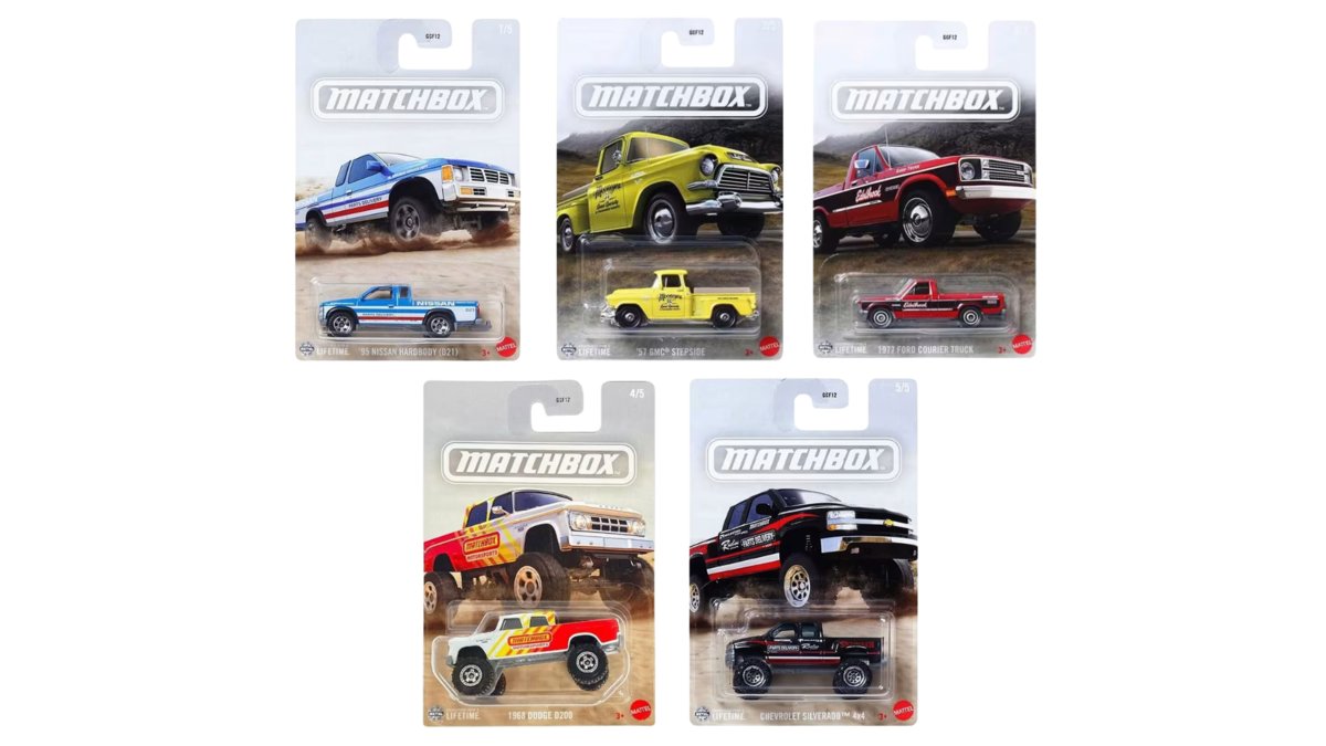 Matchbox Truck Series Zestaw 5Szt Ggf12 - Matchbox | Sklep EMPIK.COM