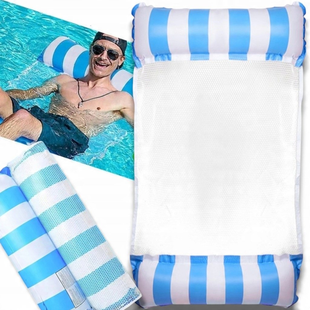 Materac dmuchany Fotel wodny do pływania wody basenu Krzesło Leżak ...