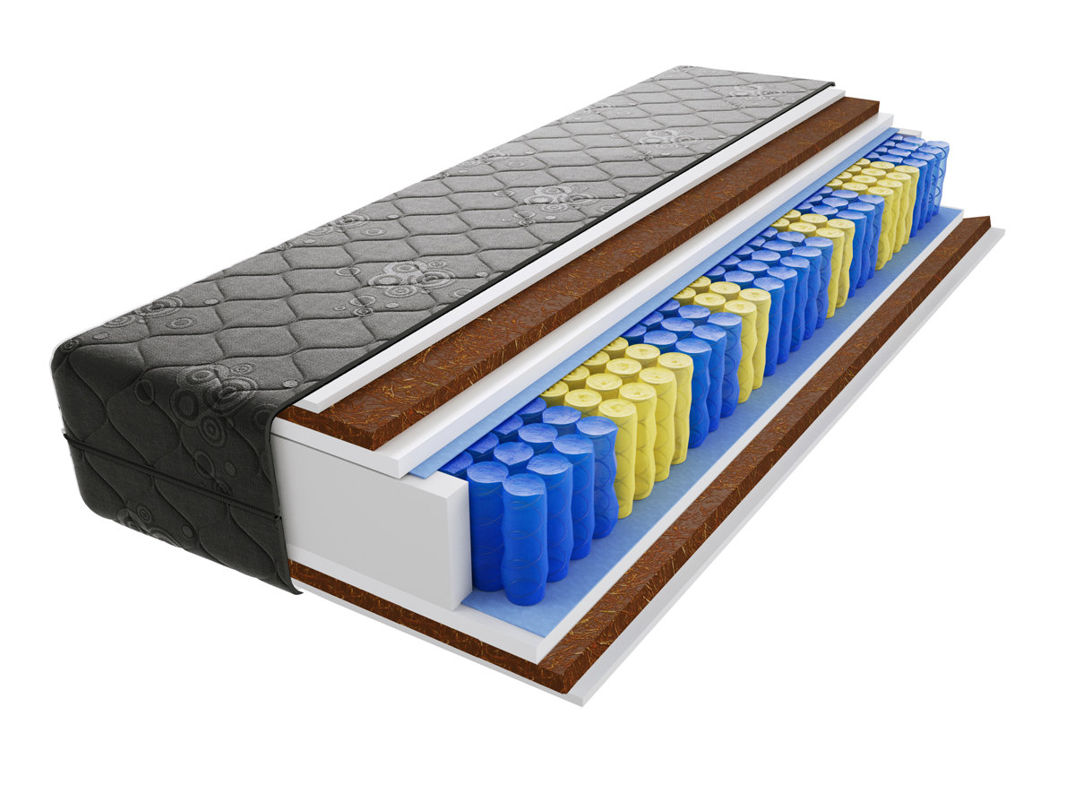 Materac kieszeniowy 135x185 cm Godre Poprad Mini H3 - Godre | Sklep EMPIK.COM