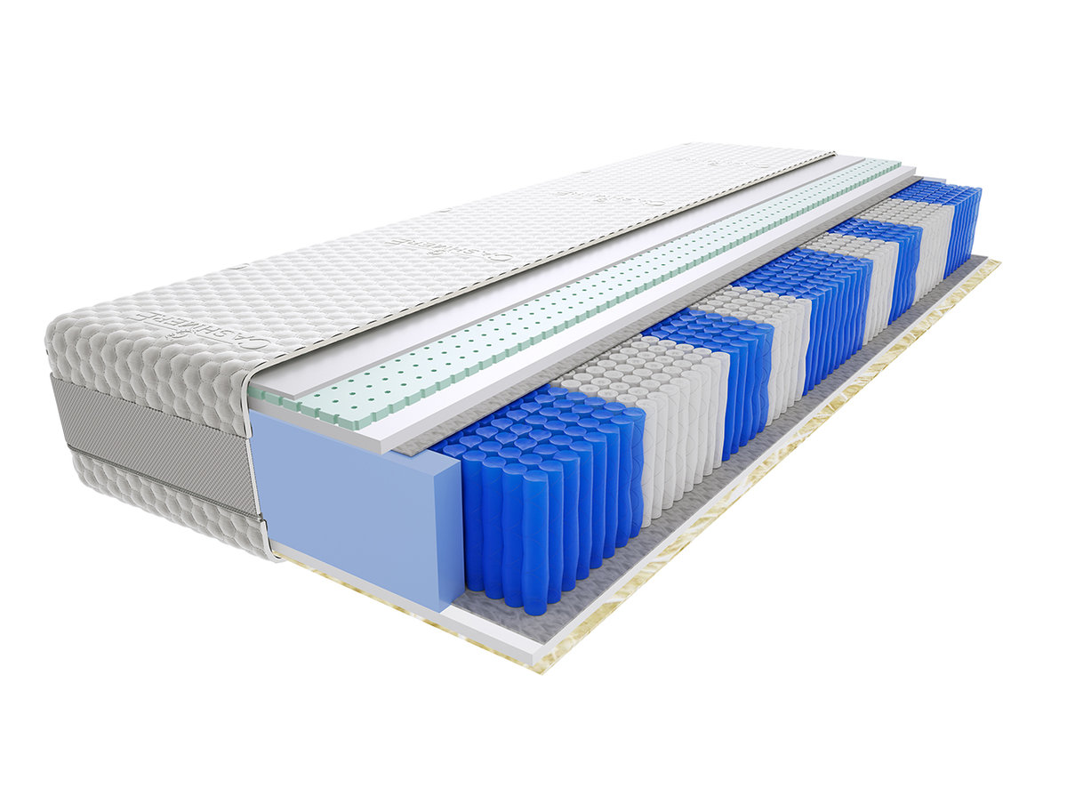 Materac kieszeniowy 65x200 cm Kaszmirowysen Sari Multipocket H2 ...