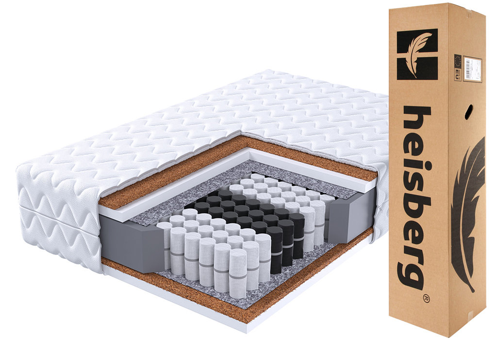 Materac kieszeniowy MAGNUS 160x200 kokos HEISBERG - Heisberg | Sklep ...