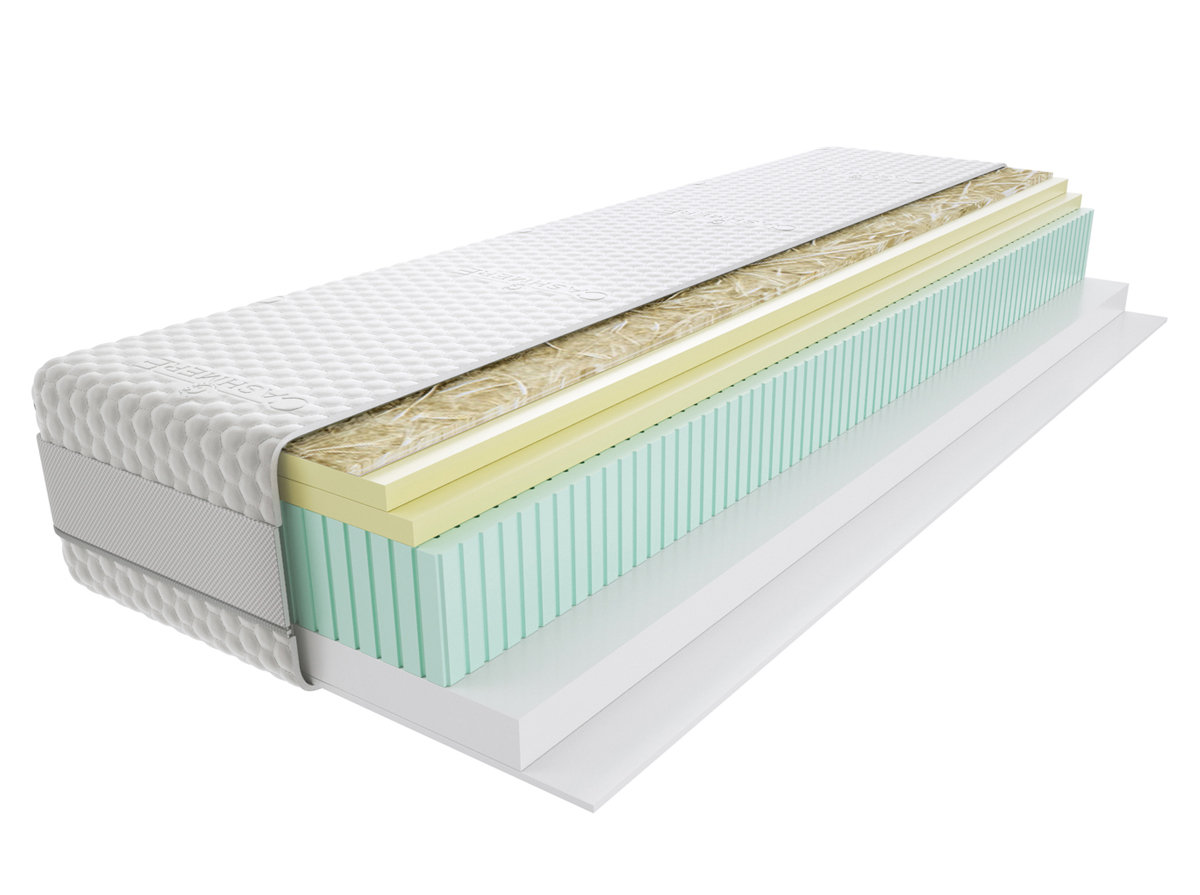Materac lateksowy 75x145 cm Kaszmirowysen Karpo H1/H2 - Kaszmirowysen | Sklep EMPIK.COM
