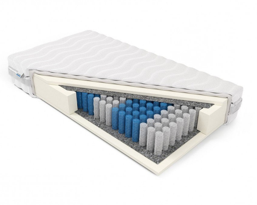 Materac ortopedyczny H2 Posejdon Plus 90x190x18 Medicott/Tencel ...