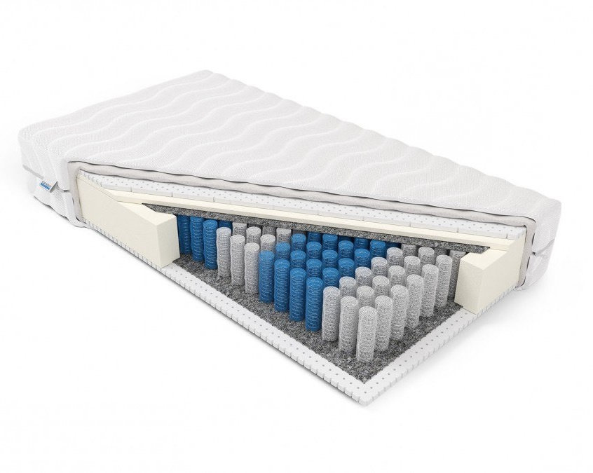 Materac pocket lateks obustronny H2 Eris 80x190x18 Margrita - Frankhauer | Sklep EMPIK.COM