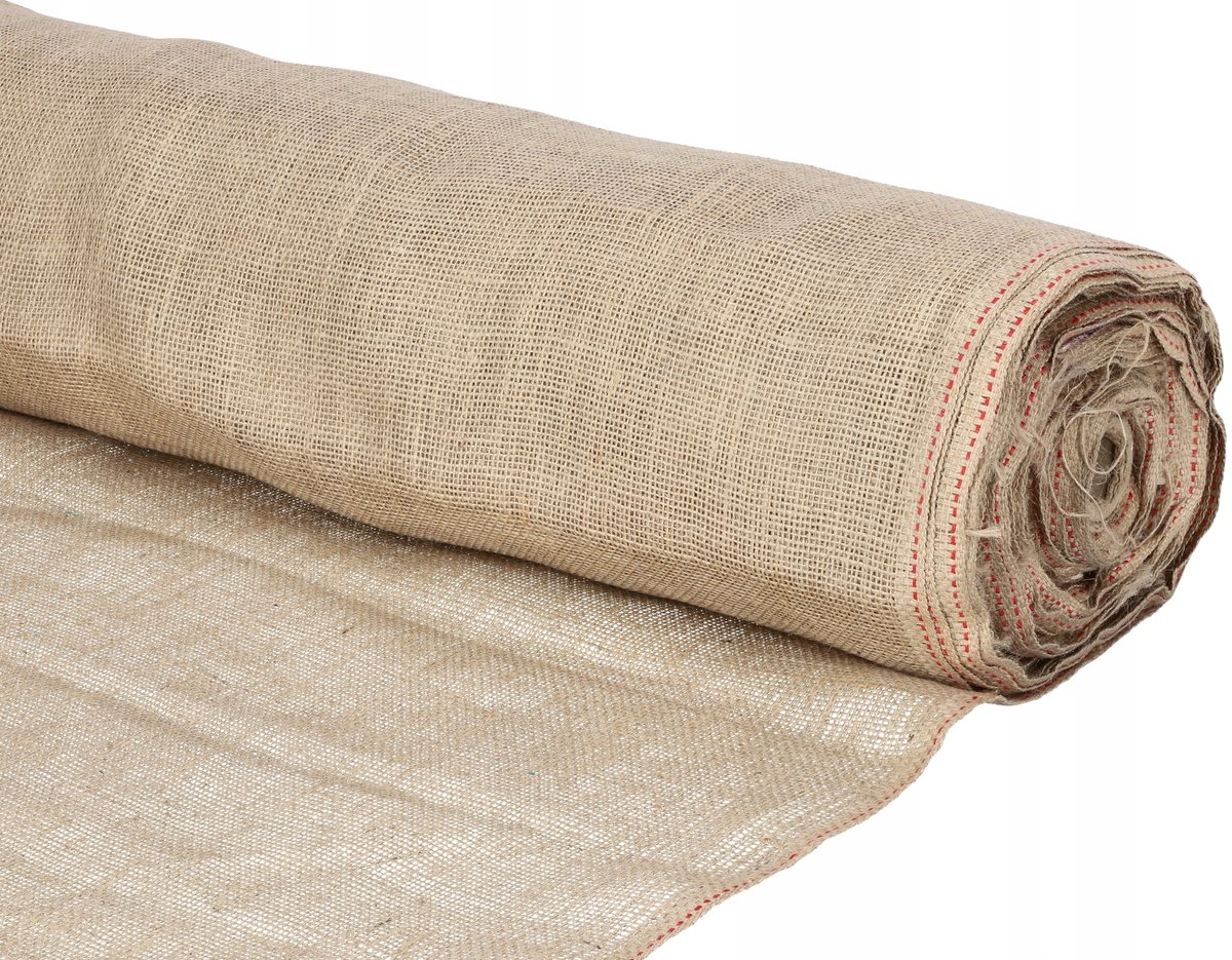 MATERIAŁ TKANINA JUTOWA ROLKA JUTA PŁÓCIENNA 1X50M - Kotarbau | Sklep ...