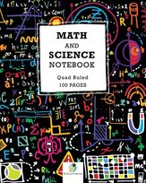 Math and Science Notebook Quad Ruled 100 Pages - Journals and Notebooks ...
