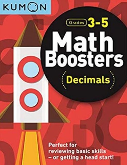 Math Boosters: Decimals. Grades 3-5 - Kumon Publishing | Książka w Empik