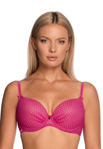 Matilda Biustonosz Double Push Up Koronkowy 80D - Nipplex | Moda Sklep EMPIK.COM