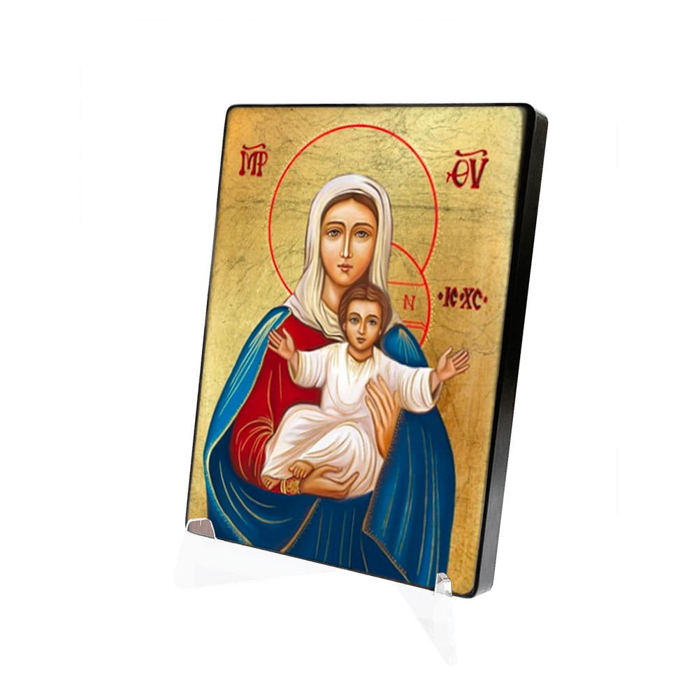 Matka Boża Tronująca - ikona naklejana - Inna marka | Sklep EMPIK.COM