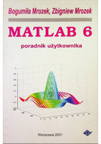 Matlab 6 Poradnik użytkowania - | Książka w Empik