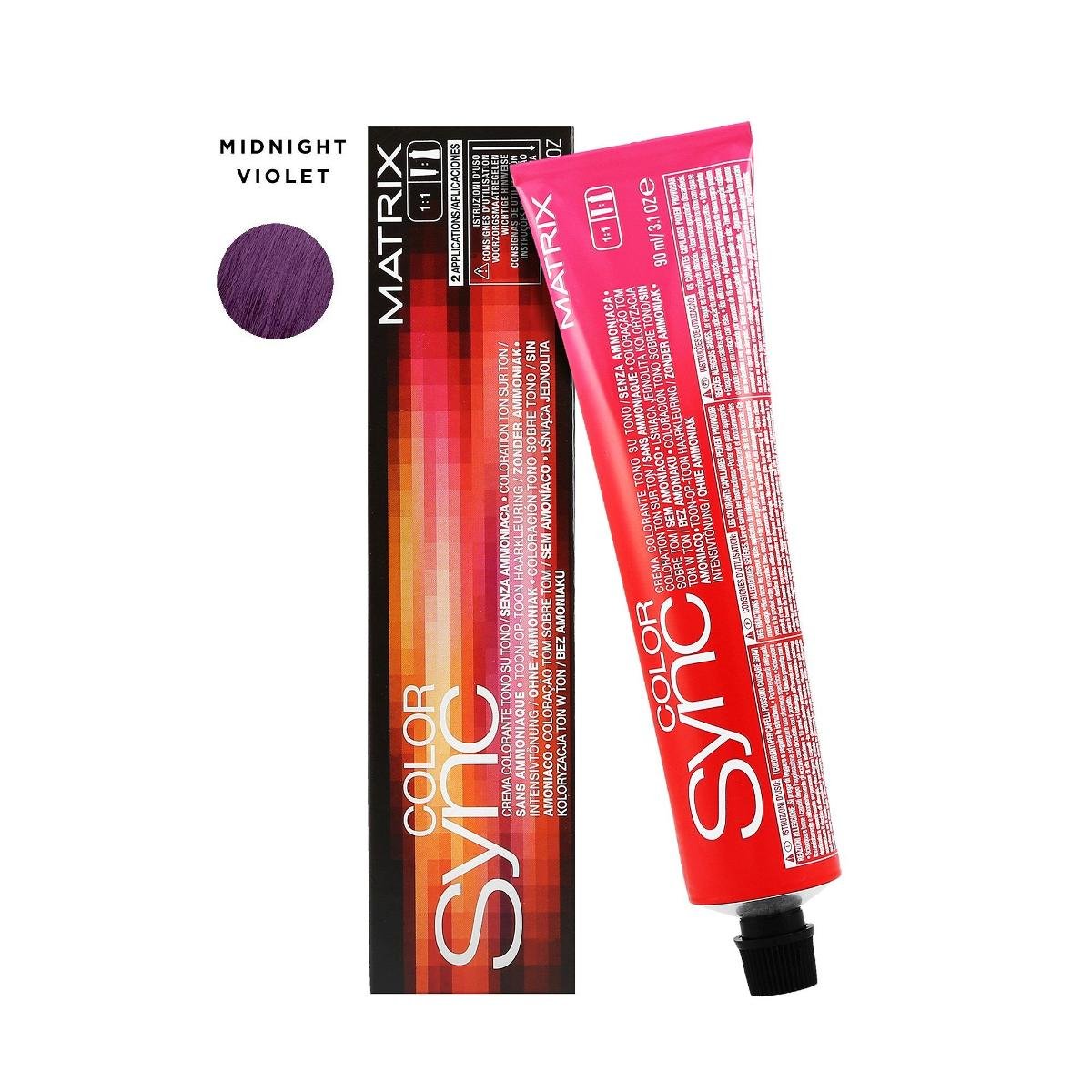 Matrix, Color Sync Vinyls, krem do koloryzacji ton w ton (MID VIOLET ...