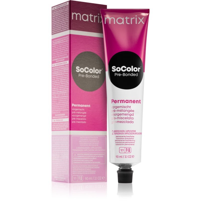 Matrix SoColor Pre-Bonded Blended trwała farba do włosów odcień 3N ...