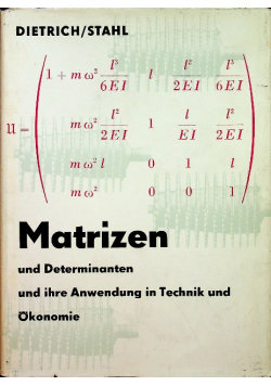 Matrizen und Determinanten und ihre Anwendung in Technik und konomie ...