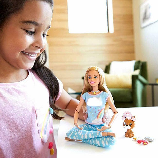 Mattel Barbie Interaktywna Lalka Medytująca - Mattel | Sklep EMPIK.COM