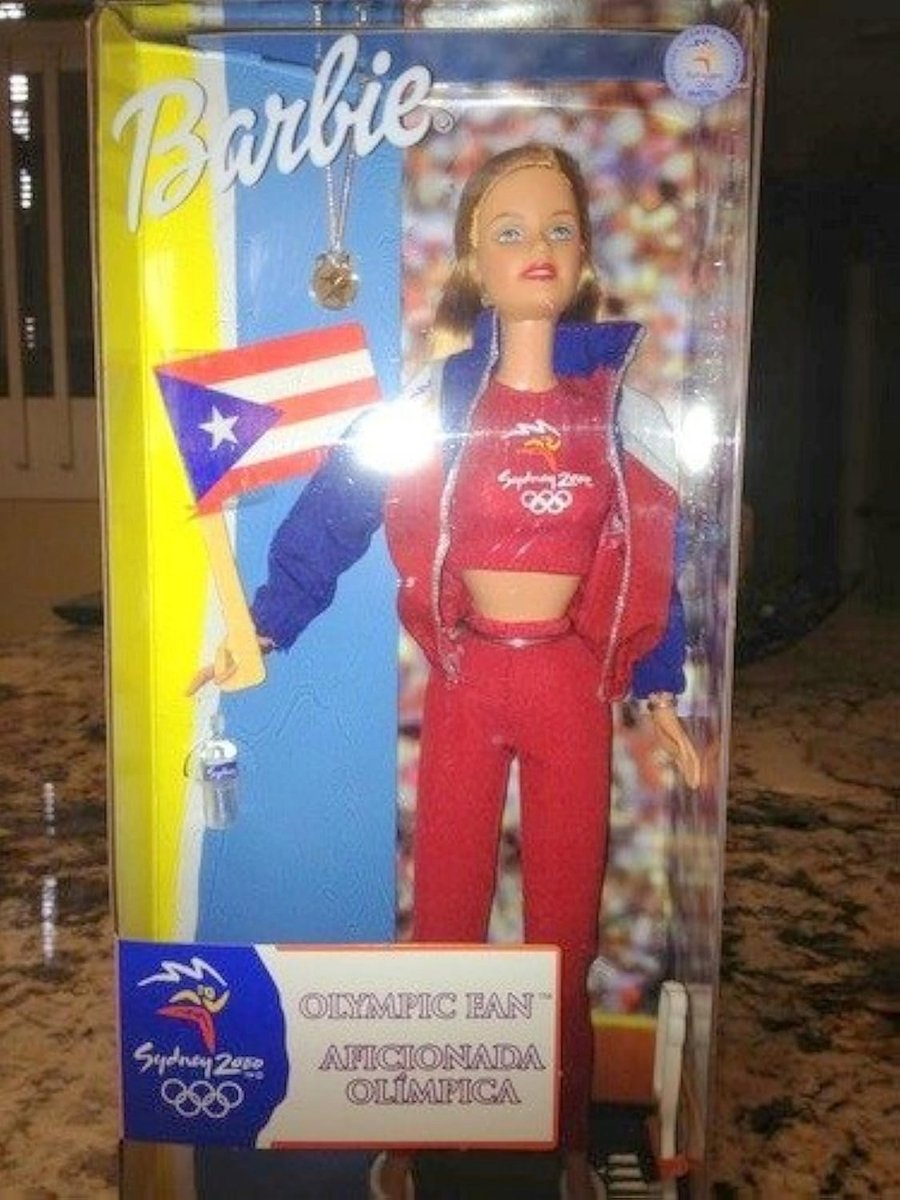 Mattel Barbie Olympic Fan Barbie Sydney 2000 Kuba Edycja Specjalna ...