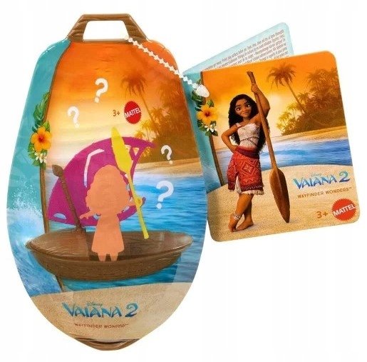 MATTEL Disney VAIANA 2 Mini Lalka Niespodzianka 1 sztuka figurka z ...