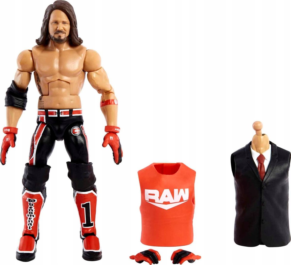 Mattel WWE AJ Styles Survivor Series Elite Collection Action Figure ...