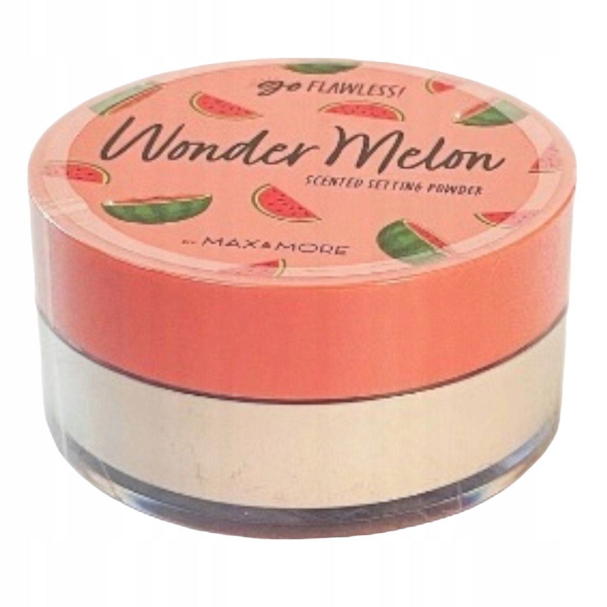 Max & More, Puder Sypki Transparentny Melon - Idealne Scalanie Makijażu ...
