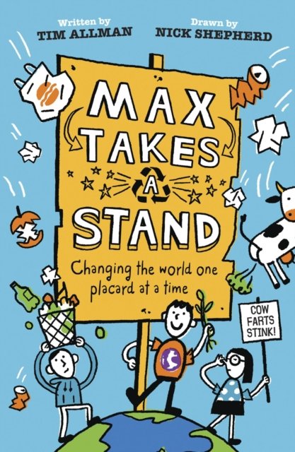 Max Takes a Stand - Tim Allman | Książka w Empik