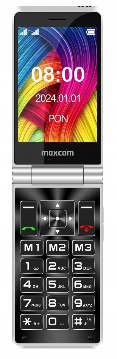 MAXCOM Telefon MM 835 4G dual Czarny - Inna marka | Sklep EMPIK.COM