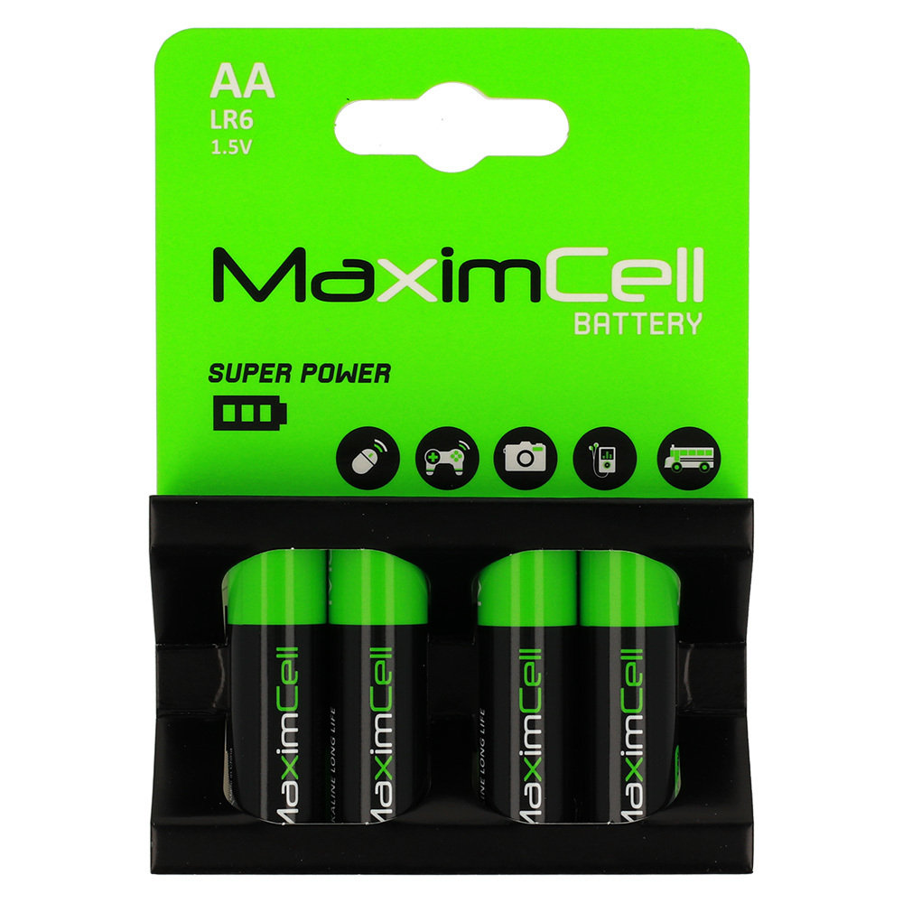 MaximCell Baterie alkaliczne LR6 AA - 4szt - Other | Sklep EMPIK.COM
