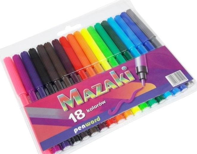 Mazaki 18 kolorów - Inna marka | Sklep EMPIK.COM